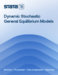 Dynamic Stochastic General Equilibrium Models Reference Manual | Stata Press